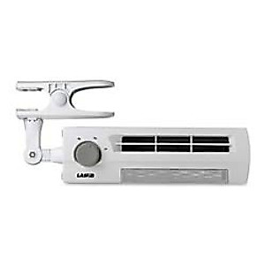 Lasko 4006 Clip Stik Ultra-Slim Desk Fan White, 2-Speed, 110V