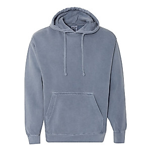 Comfort Colors Chouinard 1567 Adult Hooded Sweatshirt (Blue Jean, Medium)