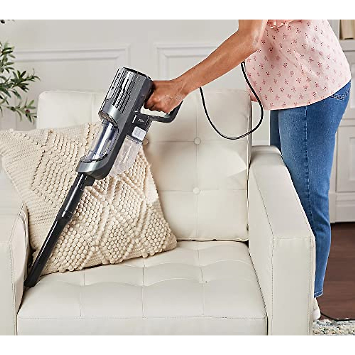SHARK Shark Vertex Corded Ultralight DuoClean PowerFins Stick Vacuum with Self-Cleaning Brushroll (Renewed) (Copper) (HZ2002/QS2000Q)