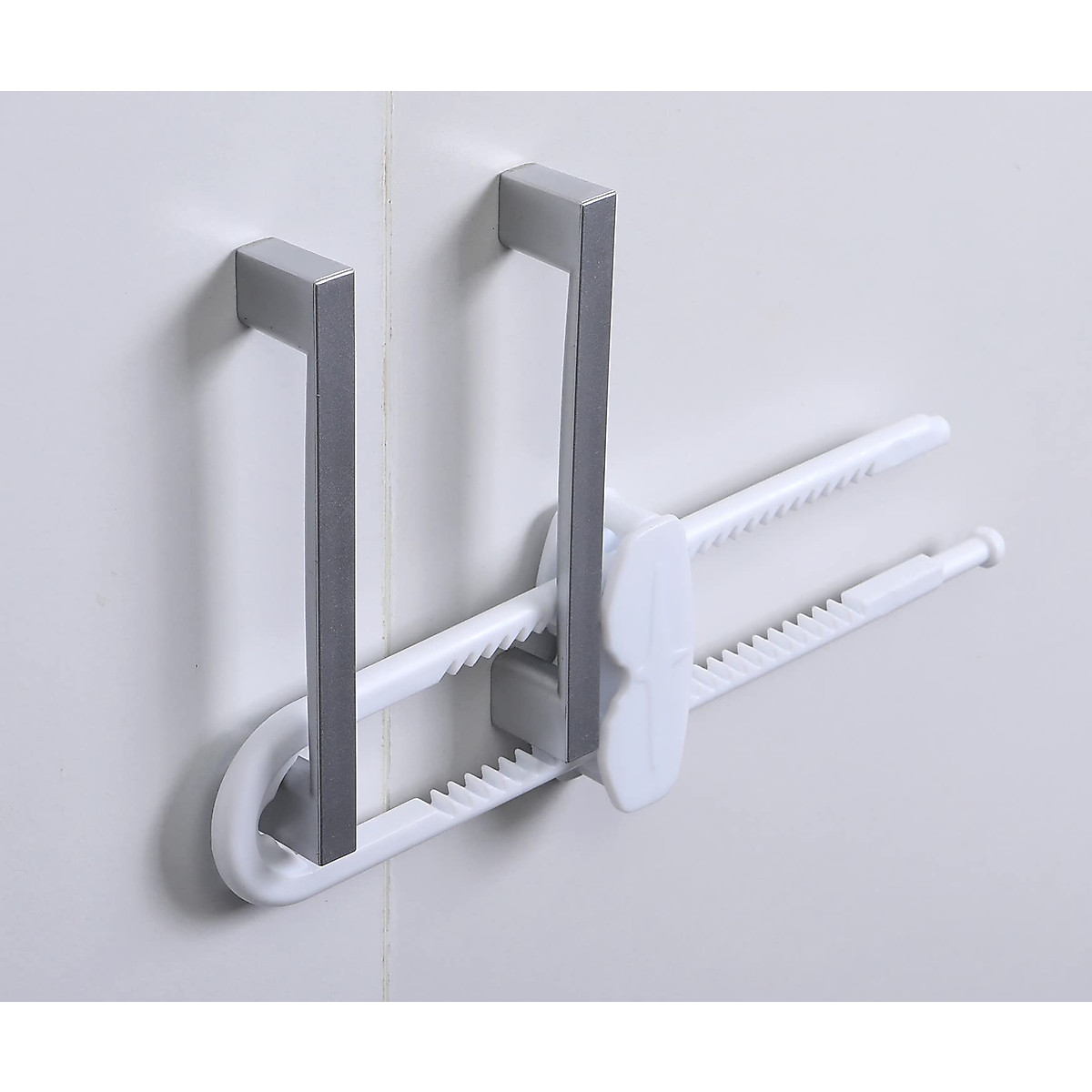 Dreambaby Sliding Cabinet Child Safety Locks - U Shaped for Knobs and Handles