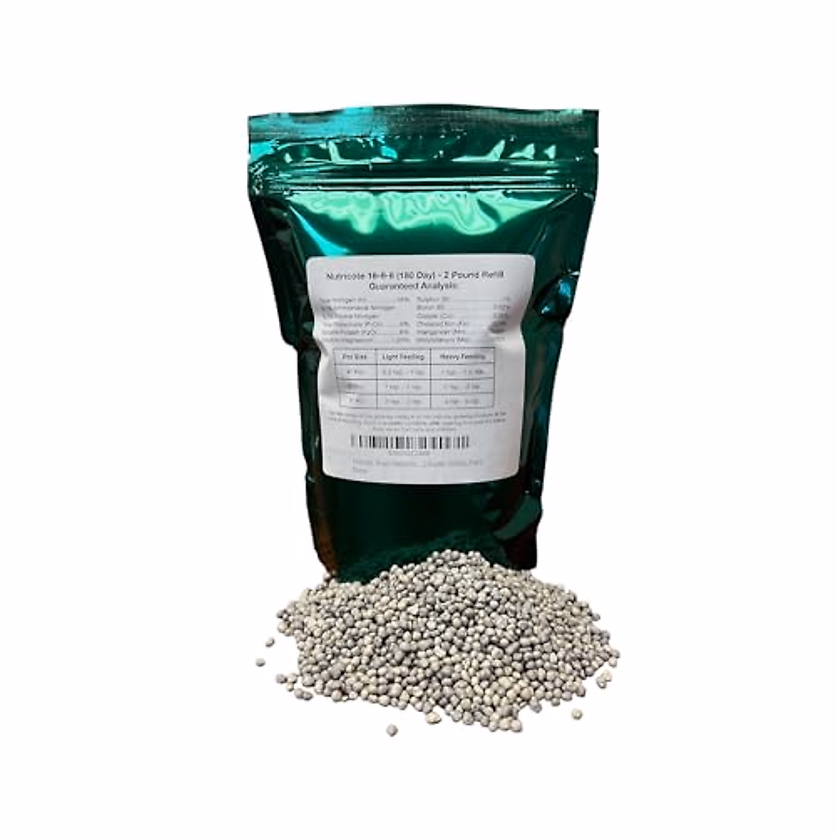 Nutricote. Timed Release Fertilizer. 18-6-8 180 Day. 2 Pounds. Orchids, Plants