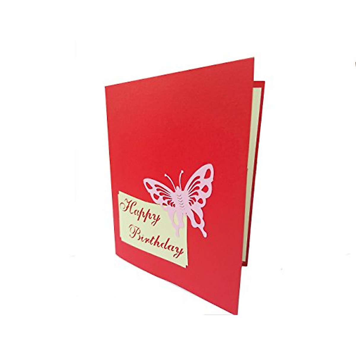 Happy Birthday Cake Pop Up Greeting Card