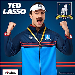 Rubies Men's Ted Lasso AFC Richmond Soccer Uniform Costume, Large for Themed Parties and Halloween