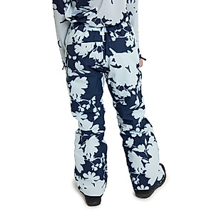 Burton Girls' Sweetart Pants, Ballad Blue Camellia, X-Large