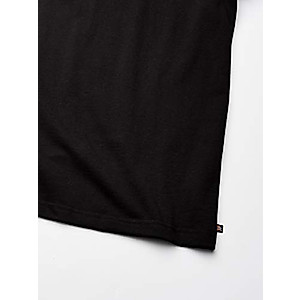 Dickies mens Short Sleeve Heavweight Crew Neck Big-tall Work Utility T Shirt, Black, 4X US