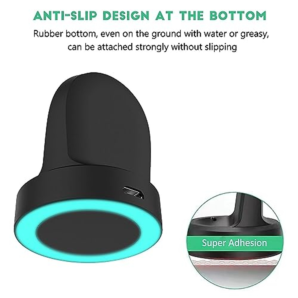 Charger Dock for Samsung Glaxy Watch 7/Ultra/6/6 Classic/5 Pro/5/4/4 Classic/3, Active 2/1, Ukiism Fast Charging Stand Magnetic Dock Charging Station for Samsung Galaxy Watch 7/ Ultra