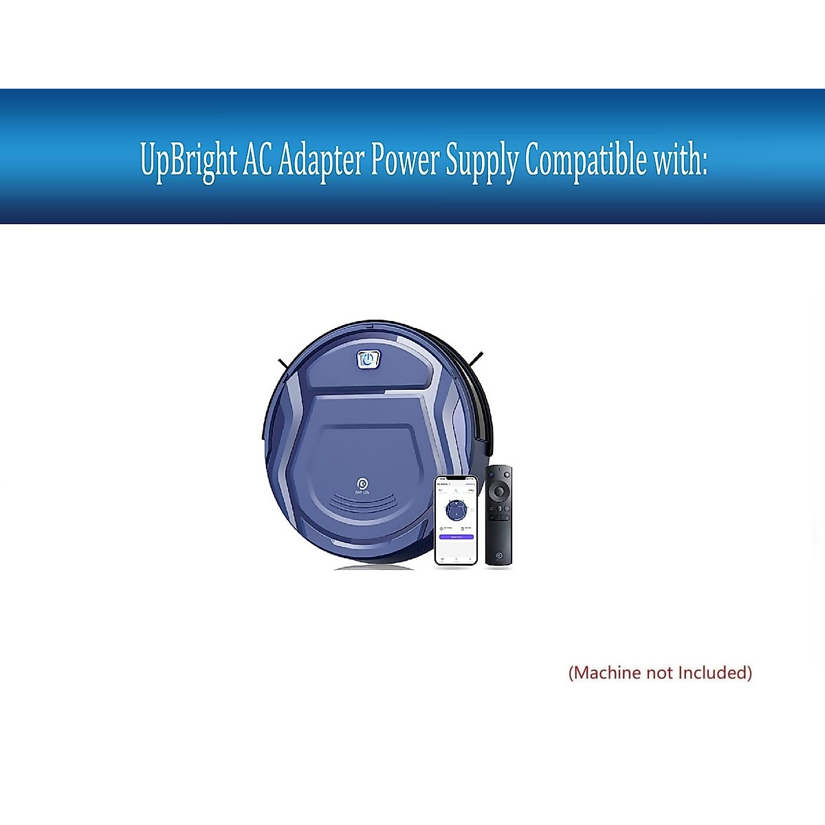 UpBright 19V AC/DC Adapter Compatible with OKP Life K2 Robotic Vacuum Cleaner 12.8V Lithium-ion Battery Pack Charging Dock AMC AD-0121900060US AD-0121900060EU 19VDC 0.6A Class 2 Power Supply Charger