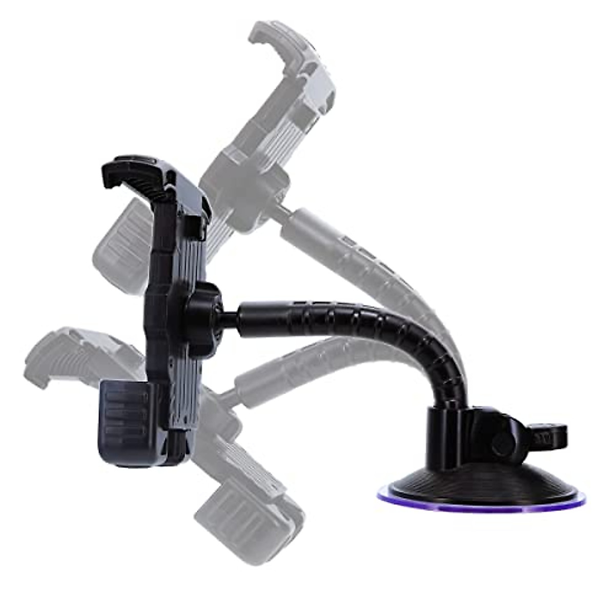 Cummins Windshield Phone Mount CMNWSPH - Suction Cup Phone Holder for Car or Truck Window or Dash Universal Fit - Black