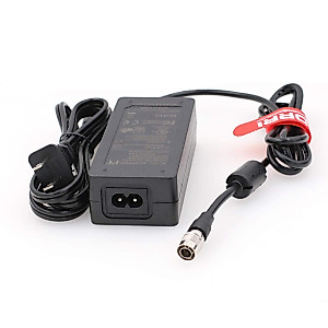 DRRI Sound Devices XL-WPH3 Universal AC to DC Power Adapter with 4pin Hirose Connector for Sound Devices ，302,442,552,788T-SSD Mixer MixPre-10T
