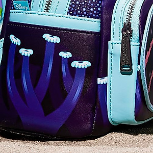 Loungefly Disney Villains: Moana - Tamatoa Glow in The Dark Mini-Backpack, Amazon Exclusive