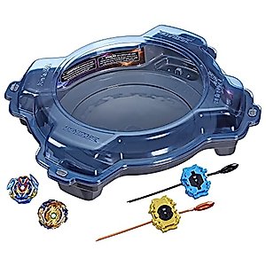 BEYBLADE Burst Pro Series Evo Elite Champions Pro Set - Complete Battle Game Set with Beystadium, 2 Battling Top Toys and 2 Launchers