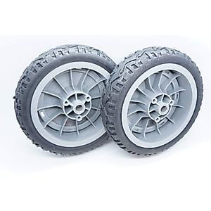 107-3708 OEM Toro Wheels (Set of 2) Super Recycler Wheels + Free ebook - Your Lawn & Lawn Care -