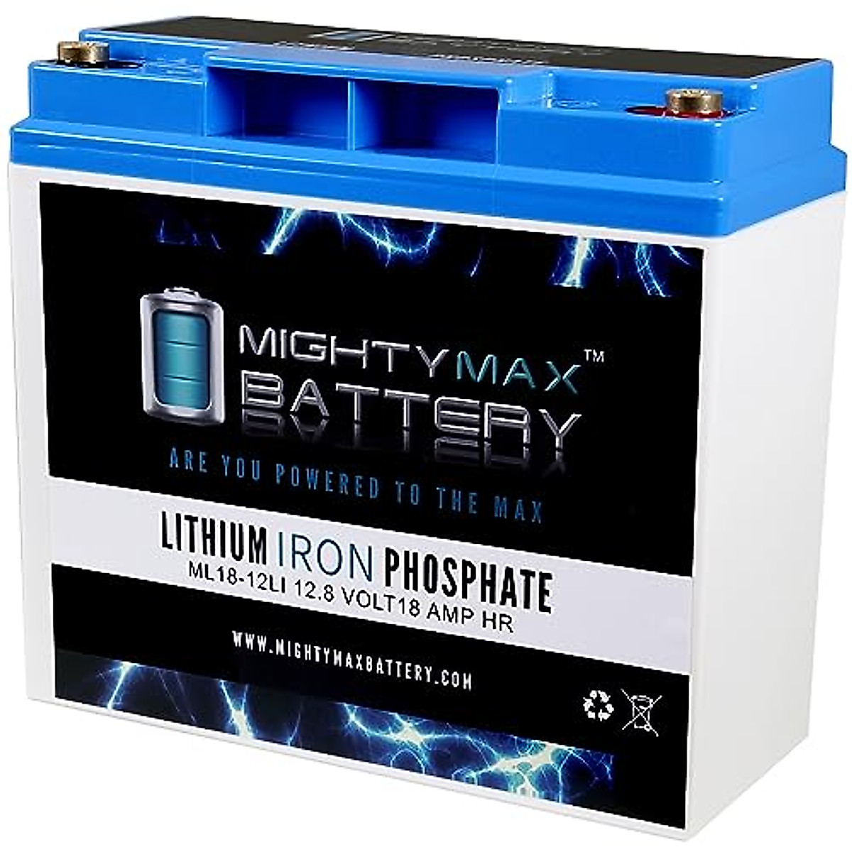 Mighty Max Battery 12V 18AH Lithium Replacement Battery for 12896 51814 51913 104831