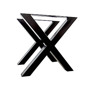 Metal Table Legs set(2pcs) I 28x28" Dinning table legs I Steel table legs I Modern iron table legs