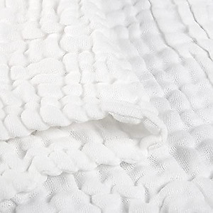 PPOGOO Baby Muslin Washcloths Natural Purified Cotton Baby Wipes Soft Newborn Baby Face Towel 10 Pack Multipurpose