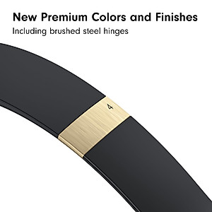 Beats Solo 4 - Wireless Bluetooth On-Ear Headphones, Apple & Android Compatible, Up to 50 Hours of Battery Life - Black & Gold (Renewed) (Renewed)