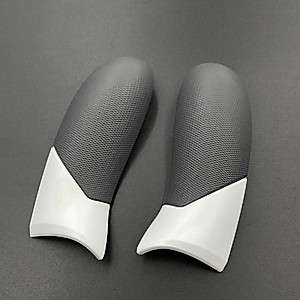 Meijunter Replacement Full Housing Shell Case Cover Faceplate Repair Parts for Xbox One Elite 1st Series Controller (White)