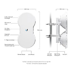 Ubiquiti U?Fiber loco UF-LOCO Gigabit Passive Optical Networks [GPON] Wireless Router
