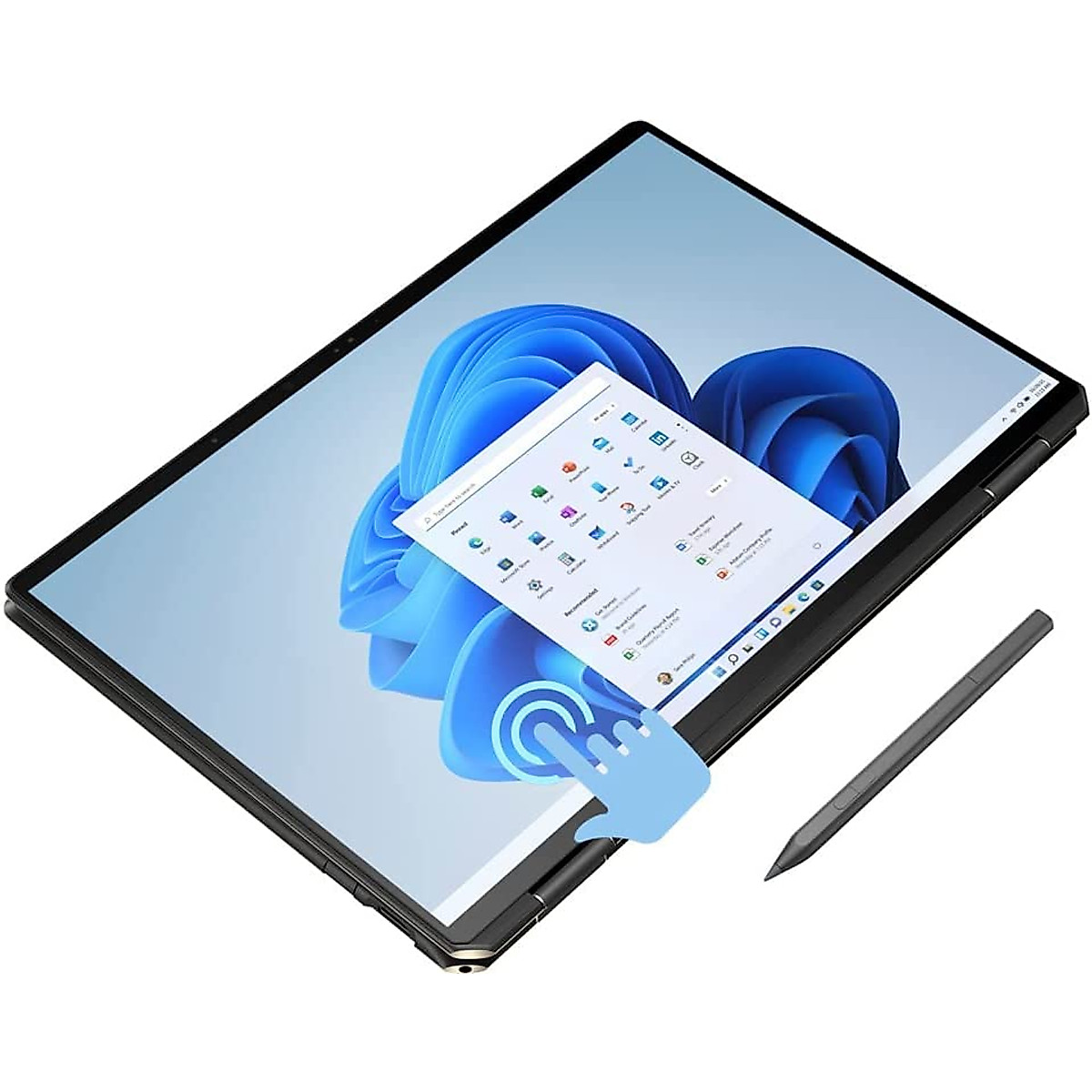 OMMOTECH Support NEWHP Spectre x360 2-in-1 Laptop, 16” 3K+ Touchscreen, 11th i7-11390H (up to 5.0 GHz, 4-Core), 16GB RAM, 1TB, HDMI Webcam Fingerprint WiFi6 Bluetooth Win11H,……