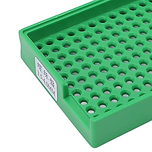 Bediffer Tool Tray Organizer, Screw Tray Holder Large Capacity 160 Holes Anti Static Easy Access for Hardware