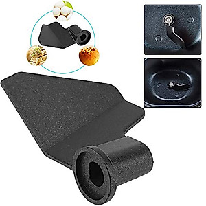 lelukee 2 Pack Breadmaker Paddle,Bread Maker Blade Made of Non‑Stick Coating + Carbon Steel Material,Replacement Parts for Breadmaker Machine