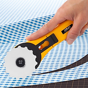 5Pcs Perforating Replacement Blades Crochet Edge Skip Blades Rotary Cutter Accessories for Crochet Edge Projects Fleece and Scrapbooking 45mm