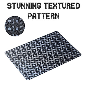 BETTERLINE 2 Poker Decks Playing Cards Patterned Design Black and Gold Foil - Durable and Flexible Waterproof Plastic Coated Cards