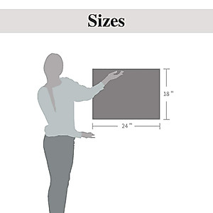 TAR TAR STUDIO Abstract Floral Picture Wall Art: Blossom Flower Painting Print Artwork on Canvas for Bedroom Office (24''W x 18''H, Multiple Sizes)