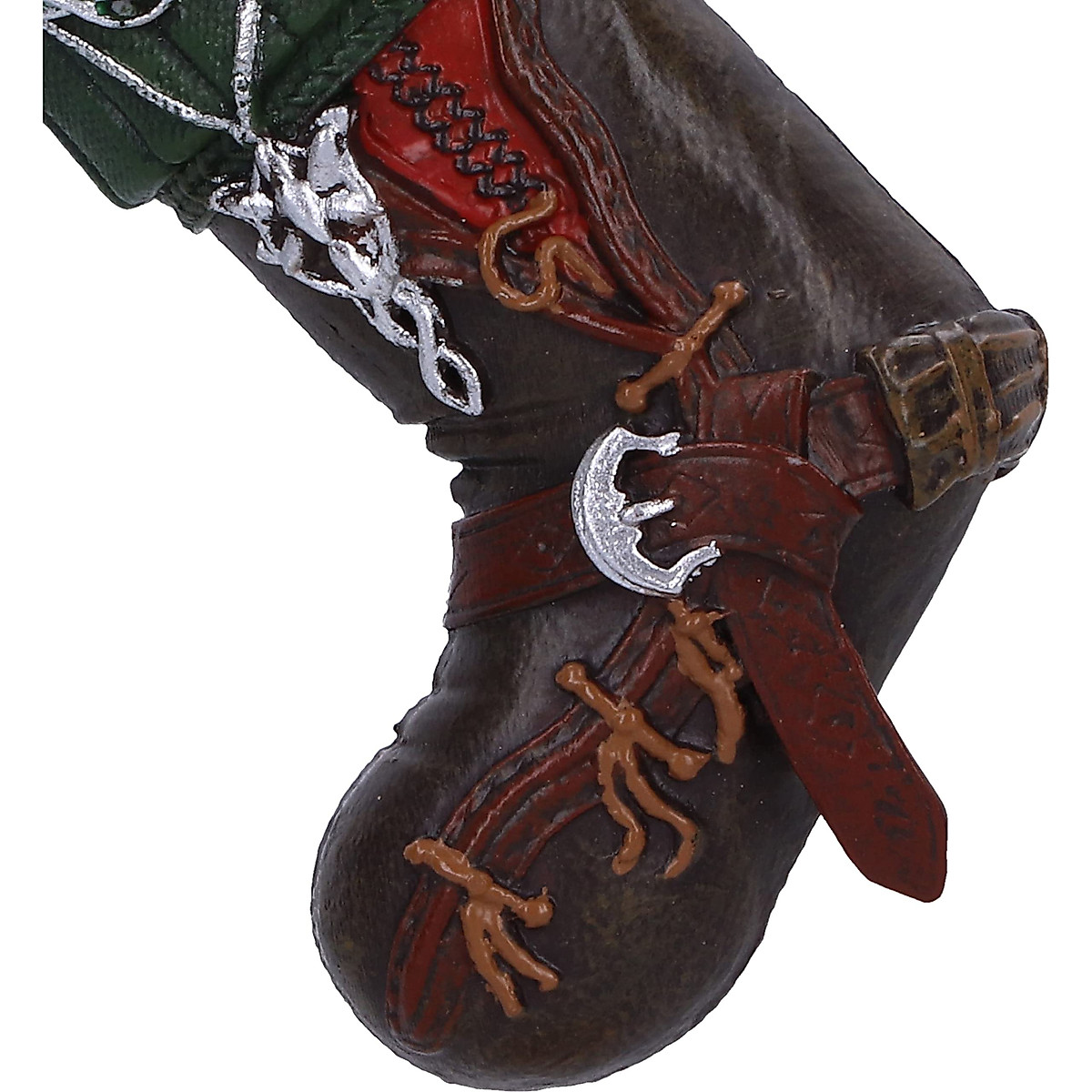 Nemesis Now Lord of The Rings Aragorn Stocking Hanging Ornament 9cm, Resin, Officially Licensed Lord of The Rings Hanging Ornament, Cast in The Finest Resin, Hand-Painted