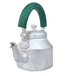 USA Deals 365 Indian Style Handicrafts Aluminium Serving Tea, Coffee Pot Tea Kettle (Aluminium 500 ml)