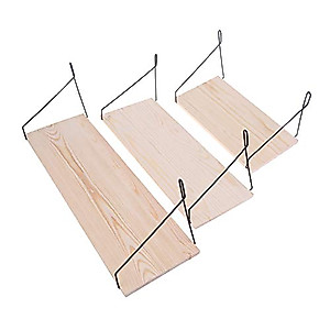 Wooden Wall Mounted Book Shelf Flower Pot Storage Rack Shelves Hanging Holder Household Home Decor shelf rack shelf rack organizer shelf rack for room shelf rack with wheels shelf rack organizer shelf