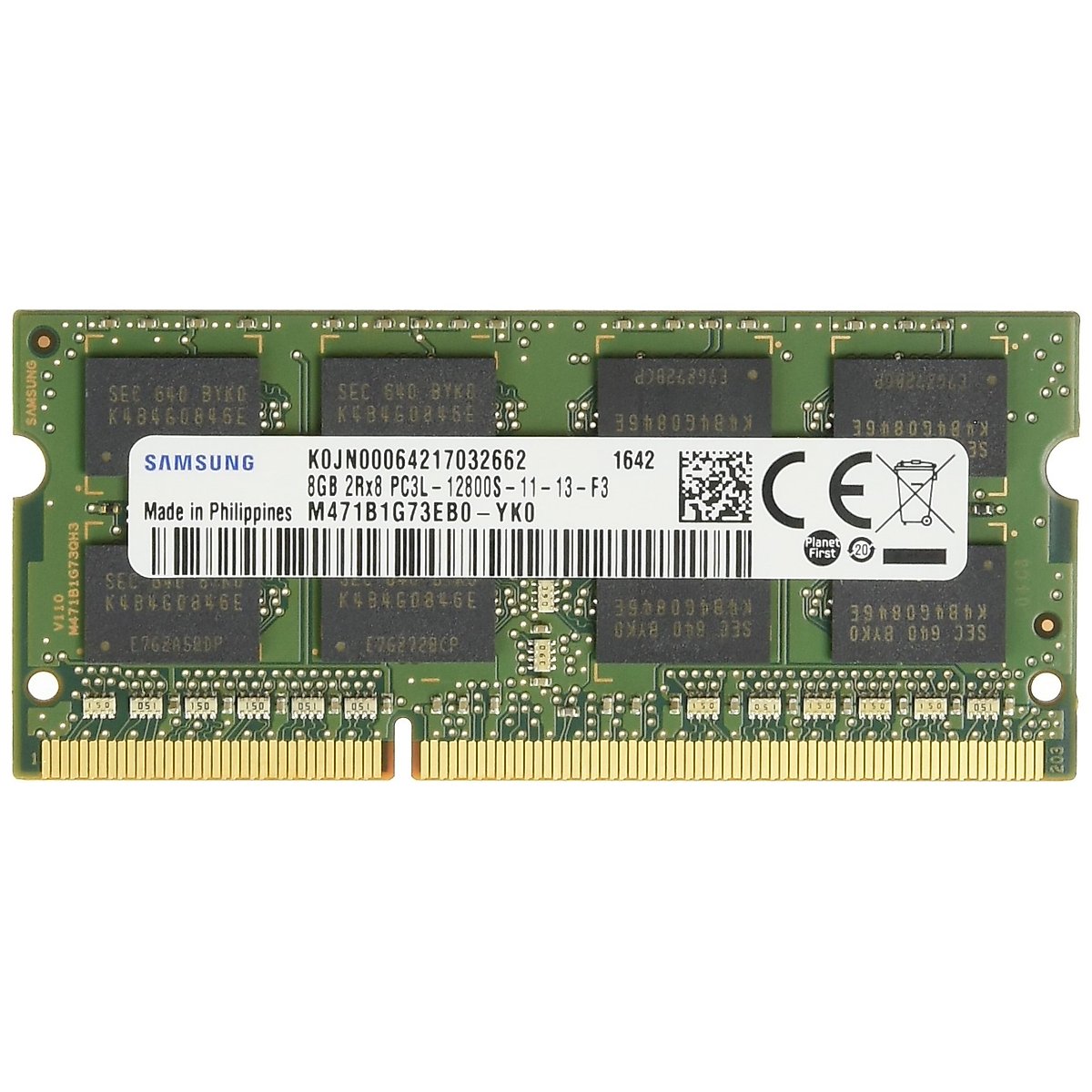 Dell 8GB DDR3L-1600 PC3L-12800 204Pin Sodimm Low Voltage RAM Memory Upgrade P/N SNPN2M64C/8G