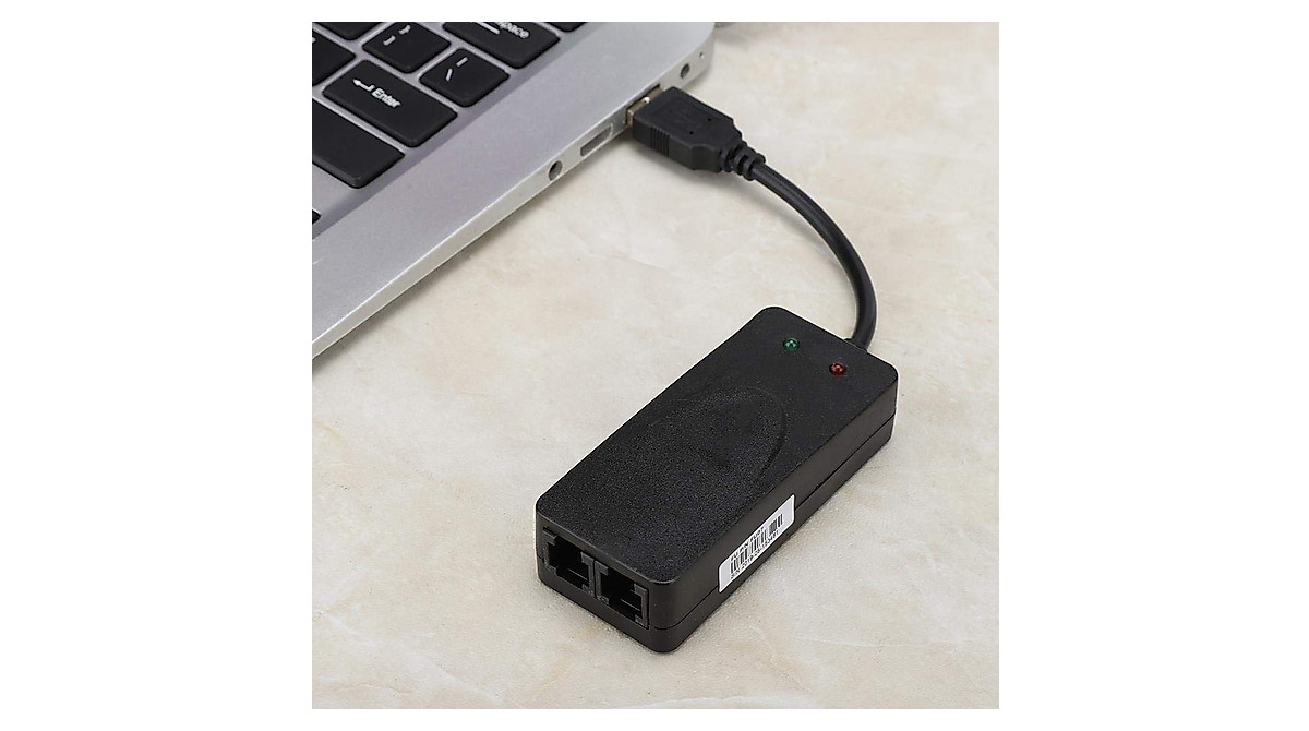 Ideal USB 56K Modem for Internet & Fax | Compatible with Windows