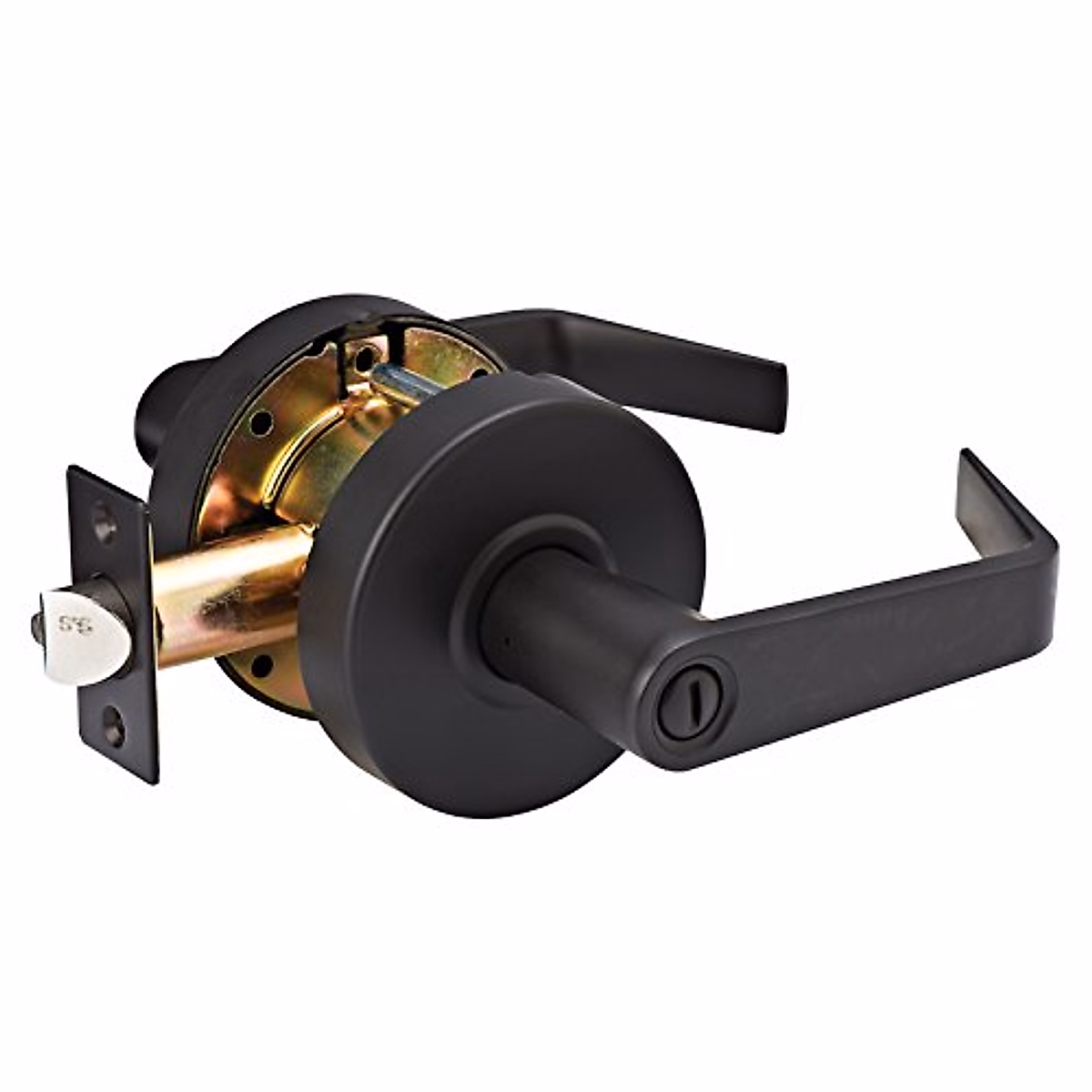 Master Lock SLCHPV10B Heavy Duty Lever Style Grade 2 Commercial Privacy Door Handle, Oil Rubbed Bronze Finish