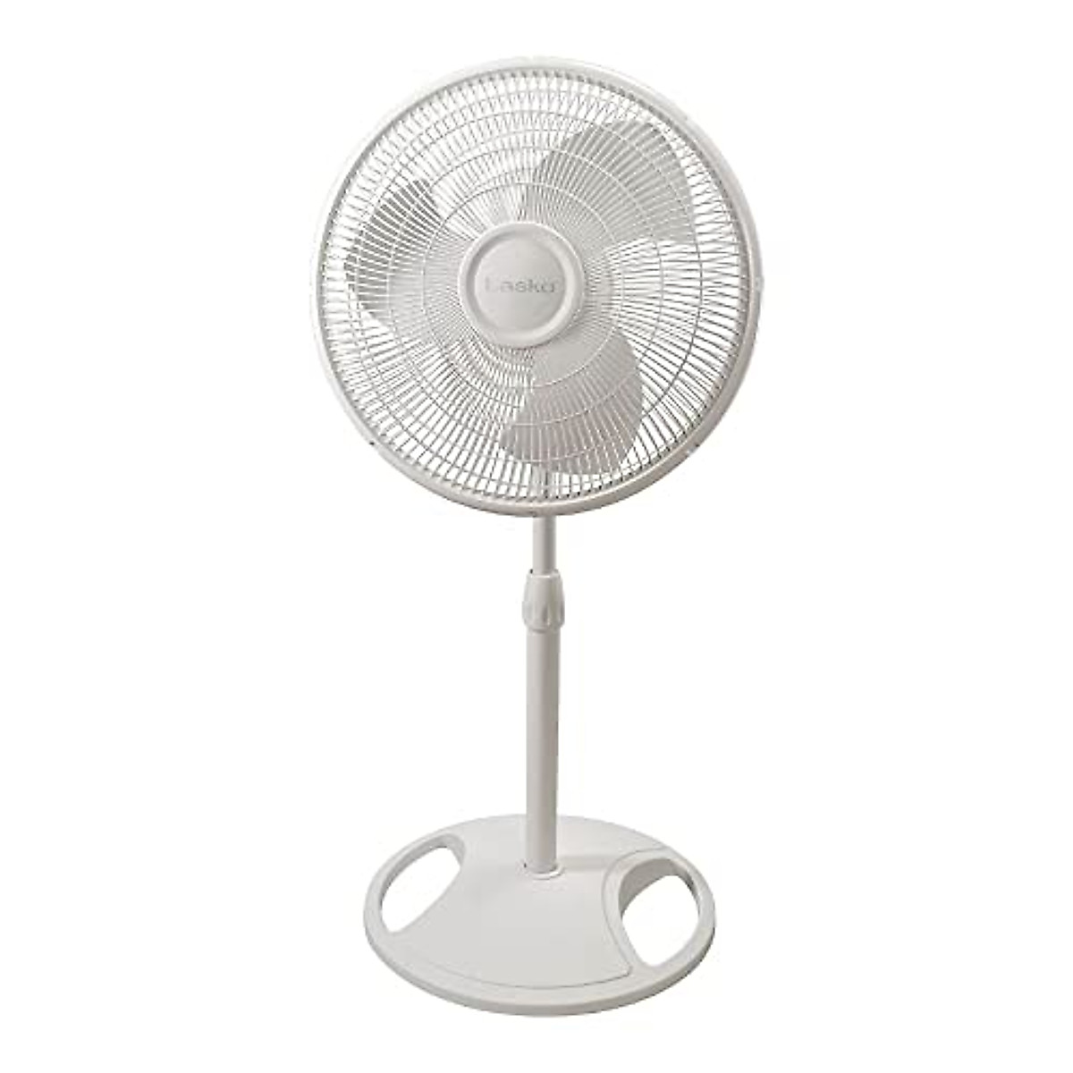 Lasko 16 Inch Oscillating Adjustable Tilting Pedestal Stand Fan, White (2 Pack) (2520 X 2)