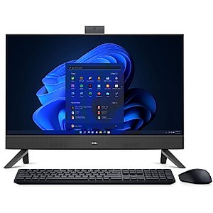 Dell Inspiron 7710 27" Full HD (1920x1080) All-in-One Desktop Computer - 12th Gen Intel Core i7-1255U 10-Core up to 4.7 GHz CPU, 32GB RAM, 2TB NVMe SSD + 1TB HDD, Intel UHD Graphics, Windows 11 Pro