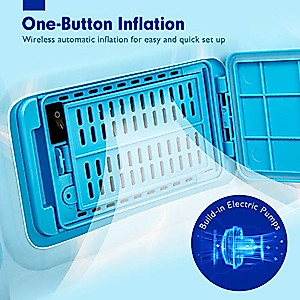 Inflatable Above Ground Pool for Adults - Blow up Kids Pools for Backyard, Inflatable Pool Above Ground Pool 118" x 72" x 22" Thickened Family Pool Kiddie Self Swimming Pool Blow up Pool for Ages 3+