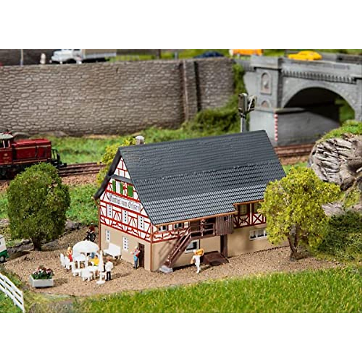 FALLER 232192 N Scale 1:160 Kit of a Farmhouse with inn - New 2021