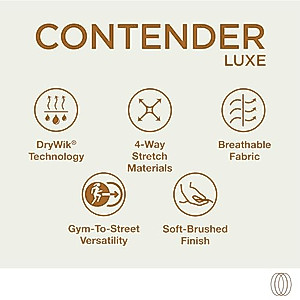 Balance Collection Womens Aubrey High Rise Fold Over Legging, Black