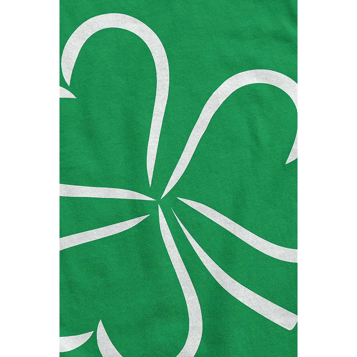 Thread Tank Simply Shamrock St Patricks Day Women's Fashion Slouchy 3/4 Sleeves Raglan Sweatshirt Evergreen X-Large