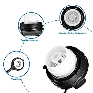 Gas Cap Replaces 17670-SHJ-A31, 31637 10837 Compatible with Honda Acura, Accord, CRV, CRZ, Element, Odyssey, Pilot, Ridgeline, S2000, MDX, RSX, TL, TSX and more