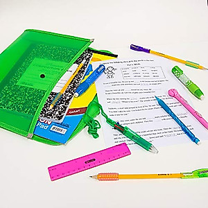 BAZIC Plastic Ruler 6" (26cm), Inches Centimeter Metric Measuring Drafting Rulers, for Students School Supplies (3/Pack), 1-Pack