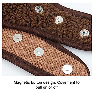 DOCILA Brown Bear Hat Women Ear Warmer Winter Hats Lightweight Lamb Fleece Beanie Hats Cold Weather Plush Earflap Skull Caps