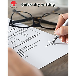 Phomemo US Letter Thermal Paper, Advanced Thermal Printing, Phomemo Thermal Paper for M08F-Letter, Brother PocketJet PJ762/PJ763MFi, HPRT MT800/MT800Q Printer, Size 8.5" x 11", 100 Sheets