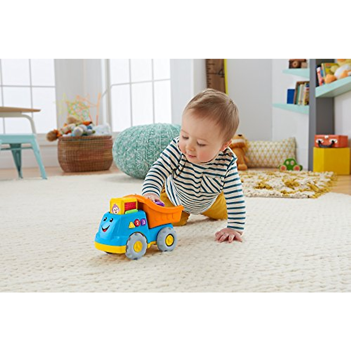 Fisher-Price Laugh & Learn First Words Fill & Dump Truck
