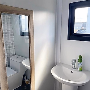 Portable Prefab House, 20FTs, with Bedrooms, Bathroom, Kitchen