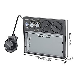100mm50mm Solar Auto Dimming Welding Lens Welder Auto Darkening Welding Lens