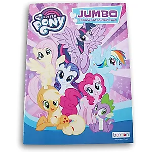 Coloring Books Pony Coloring and Activity Book Featuring Rainbow Dash, Fluttershy, Applejack, and More - 64 Pages