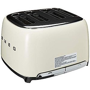 Smeg 50s Retro Line Cream 4x4 Slot Toaster