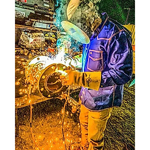 Western Welder Outfitting - Stick Welding Gloves | Heat-Resistant, Gloves (Medium)